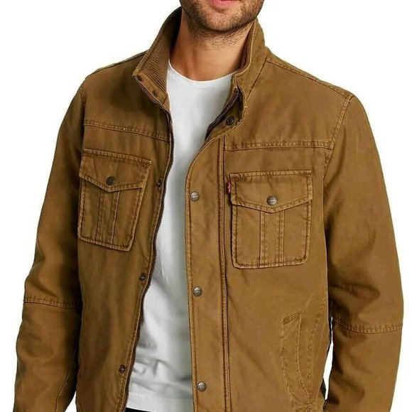 Levi's | Jackets & Coats | Levis Insulated Canvas Workwear Jacket Nwt ...